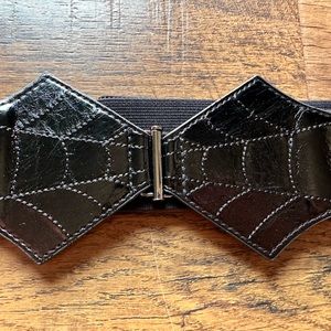 Banned Retro | Accessories | Tabitha Spider Web Belt By Banned Retro ...